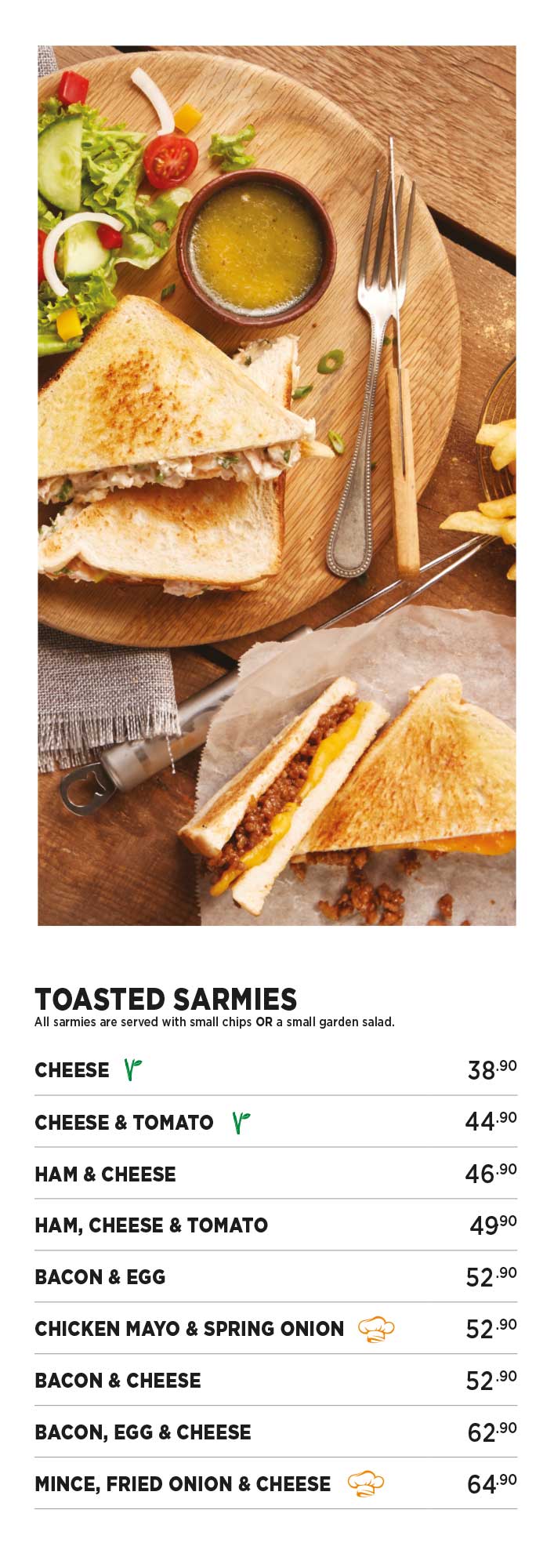 All Day Breakfast Menu - Maxi's Food South Africa