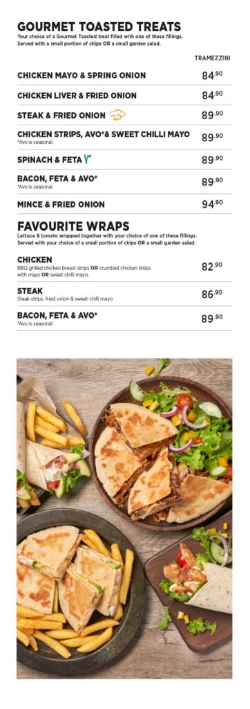 All Day Breakfast Menu - Maxi's Food South Africa