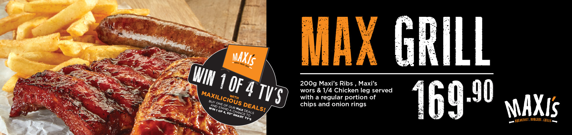 All Day Breakfast Menu - Maxi's Food South Africa