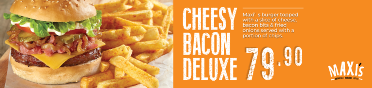 Maxi's Food South Africa - Main Menu